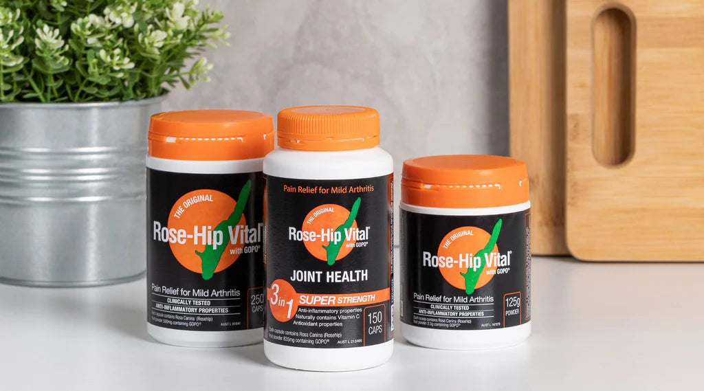 Rose-Hip Vital Capsules: A Natural Solution for Joint Health – Team Flex