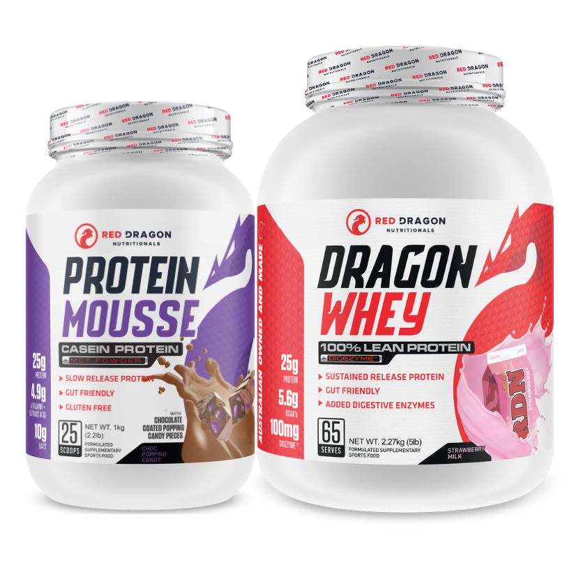 DRAGON WHEY + PROTEIN MOUSSE BUNDLE – Team Flex