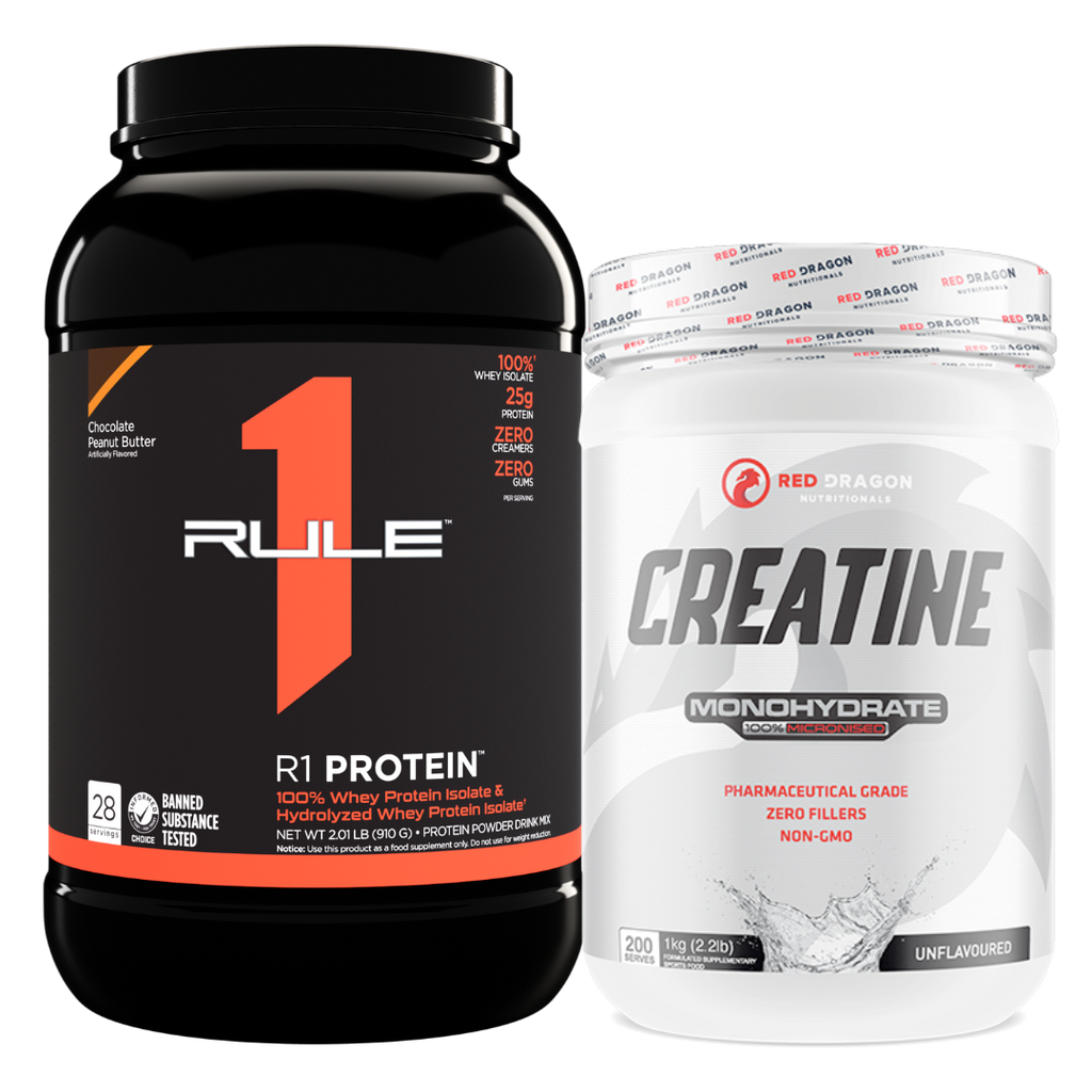 RULE1 PROTEIN ISOLATE + CREATINE BUNDLE – Team Flex