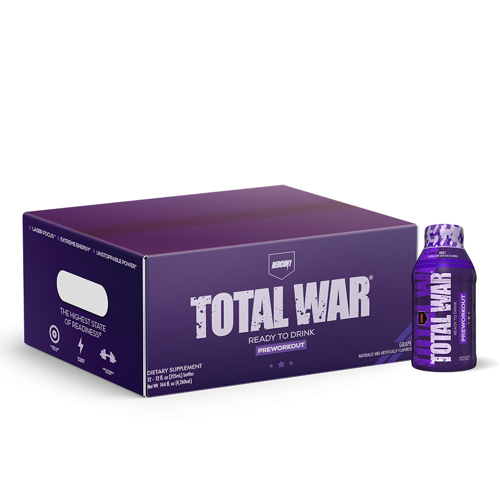 REDCON1 TOTAL WAR RTD PRE WORKOUT - 12 PACK – Team Flex
