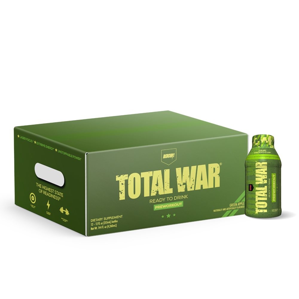 REDCON1 TOTAL WAR RTD PRE WORKOUT - 12 PACK – Team Flex
