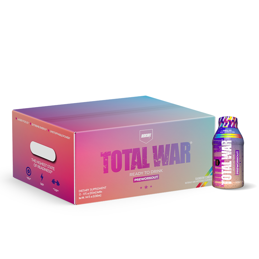 REDCON1 TOTAL WAR RTD PRE WORKOUT - 12 PACK – Team Flex